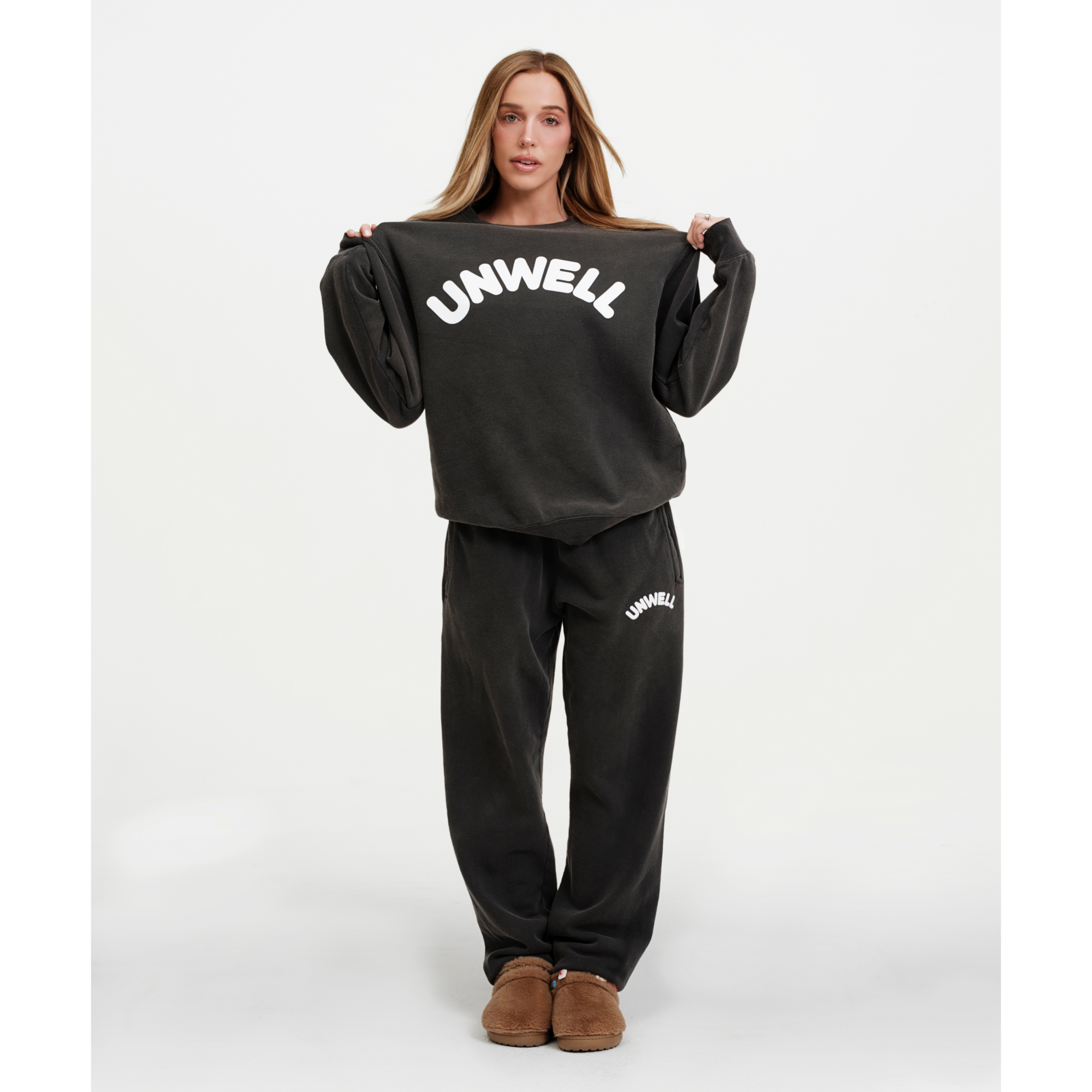 UNWELL SWEATPANTS (VINTAGE BLACK) – Unwell Shop | Call Her Daddy and More