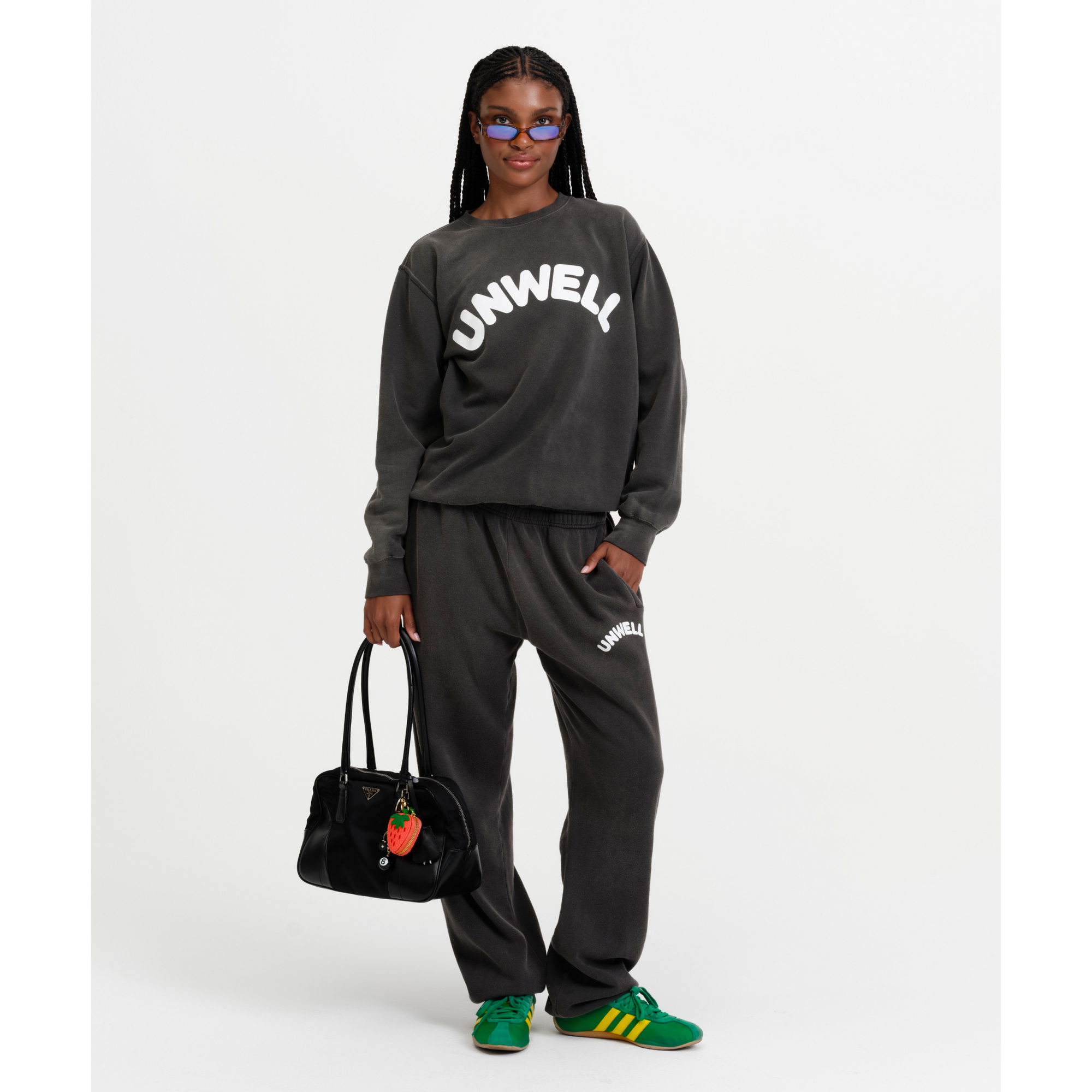 UNWELL CREWNECK (VINTAGE BLACK) – Unwell Shop | Call Her Daddy and More