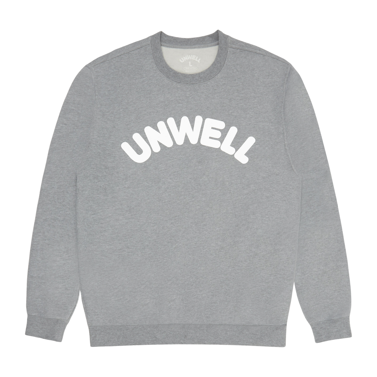 UNWELL CREWNECK (SPORT GREY) – Unwell Shop | Call Her Daddy and More