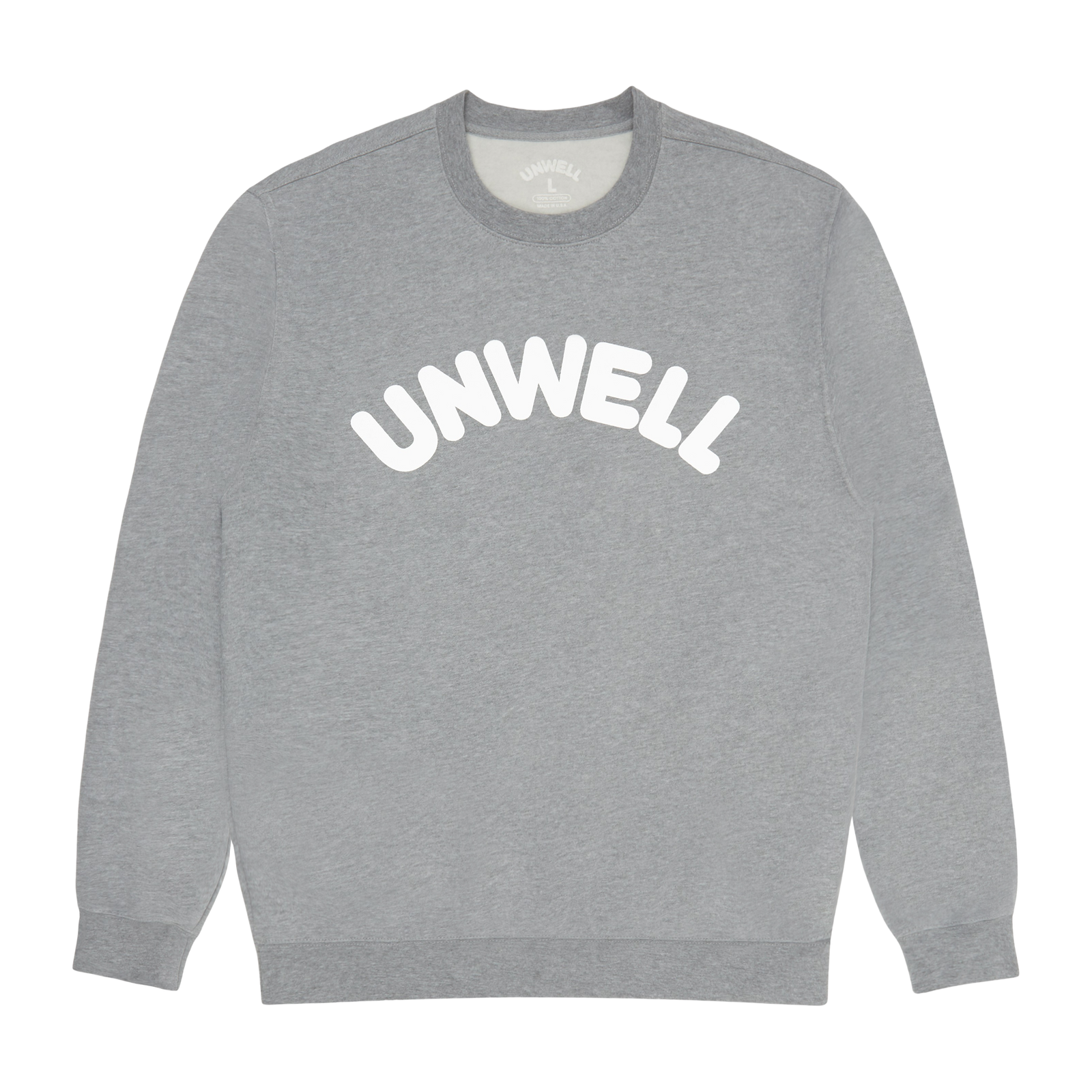 UNWELL CREWNECK (SPORT GREY) – Unwell Shop | Call Her Daddy and More