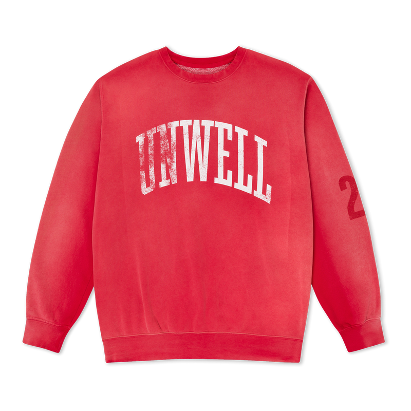 UNWELL VARSITY 25 CREWNECK – Unwell Shop | Call Her Daddy and More